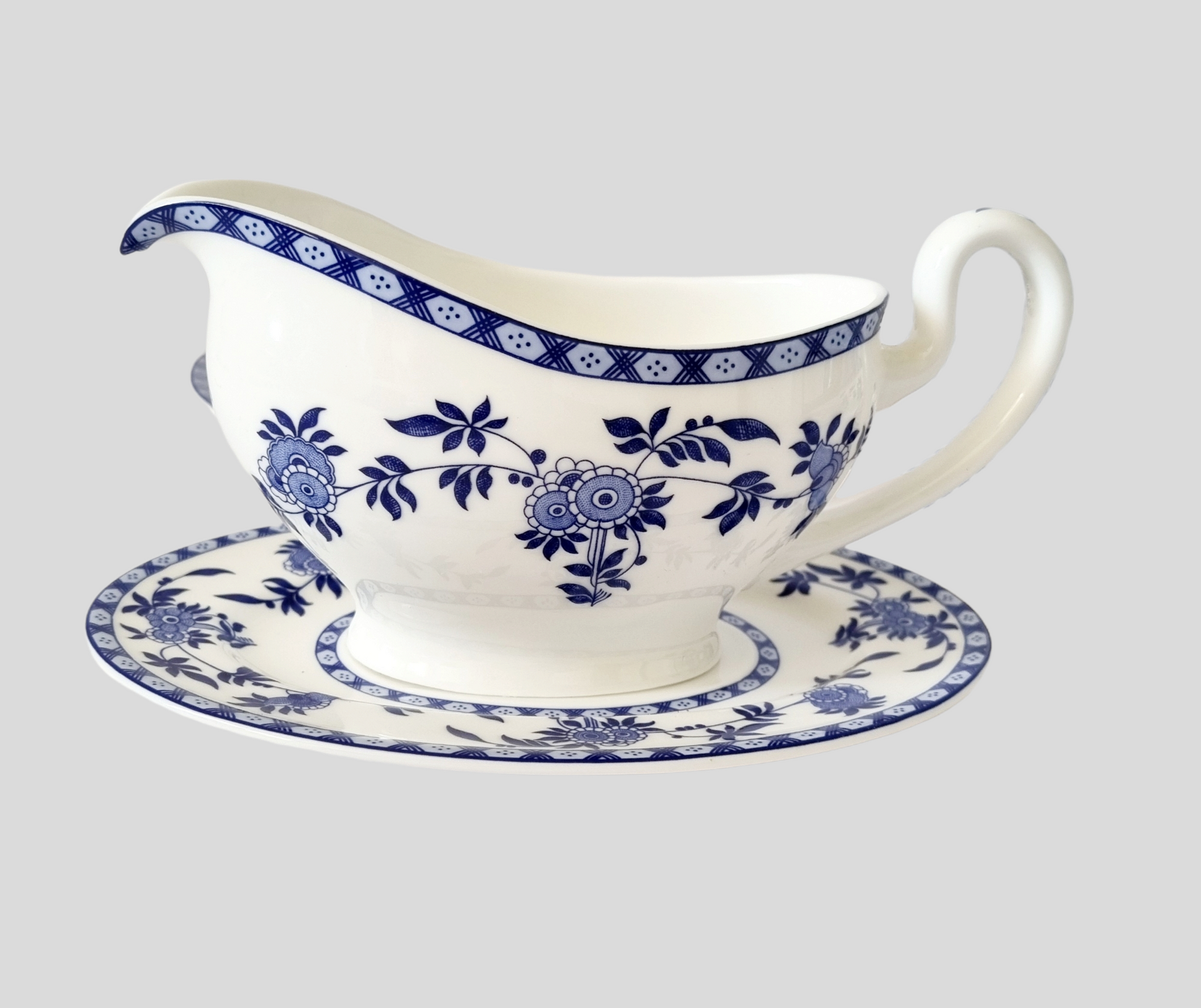 Vajilla Minton, Blue Delft para 6 comensales – iconicavintage